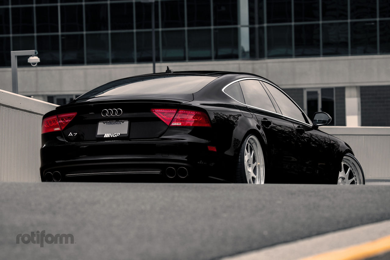2012 Audi A7 - Rotiform OZT - Brushed | Wheel Pros